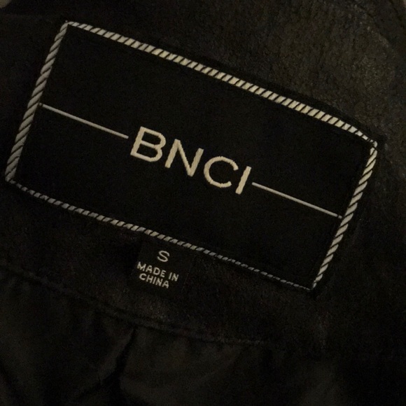 BNCI | Jackets & Coats | Bnci By Blanc Noir Faux Suede Jacket | Poshmark